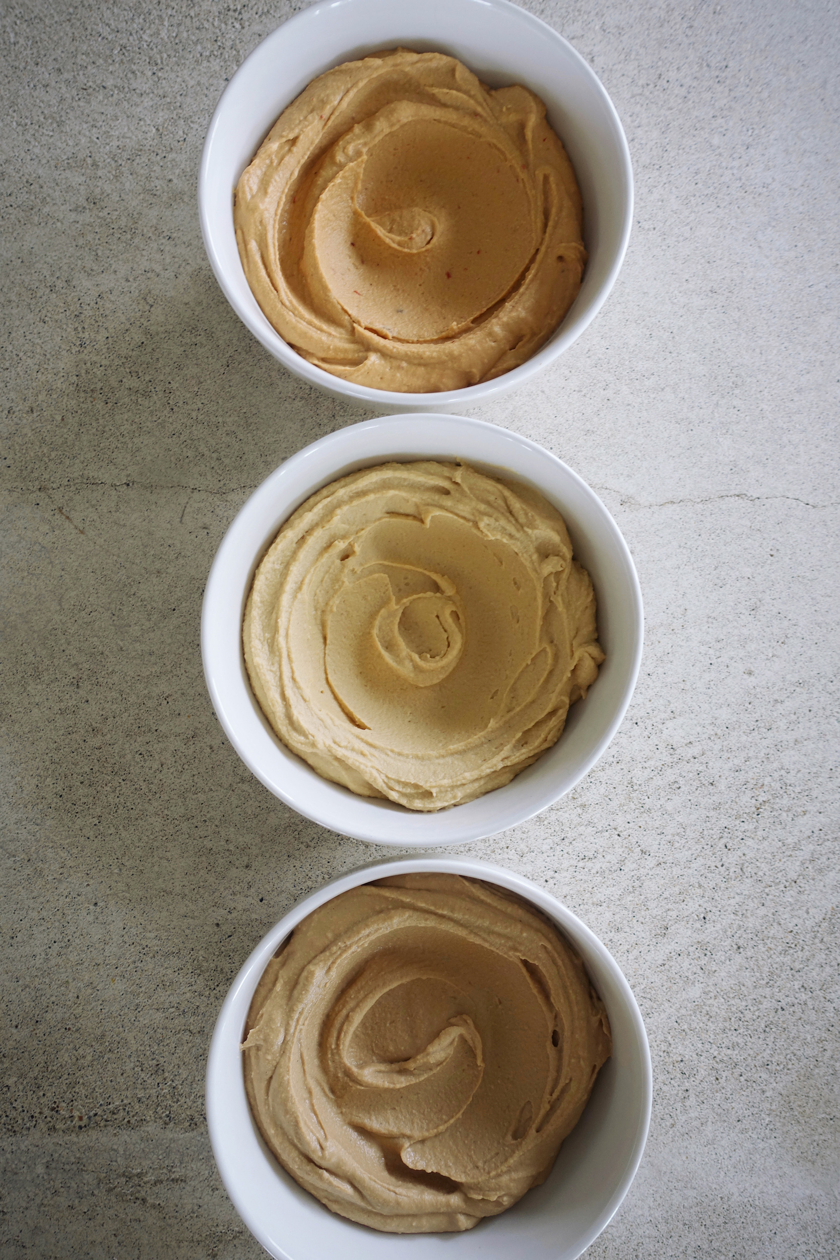 Hummus Three Ways: Basic, Balsamic, and Chipotle